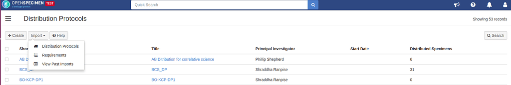 Did you know you can create distribution protocols & its requirements in bulk? - Product ...