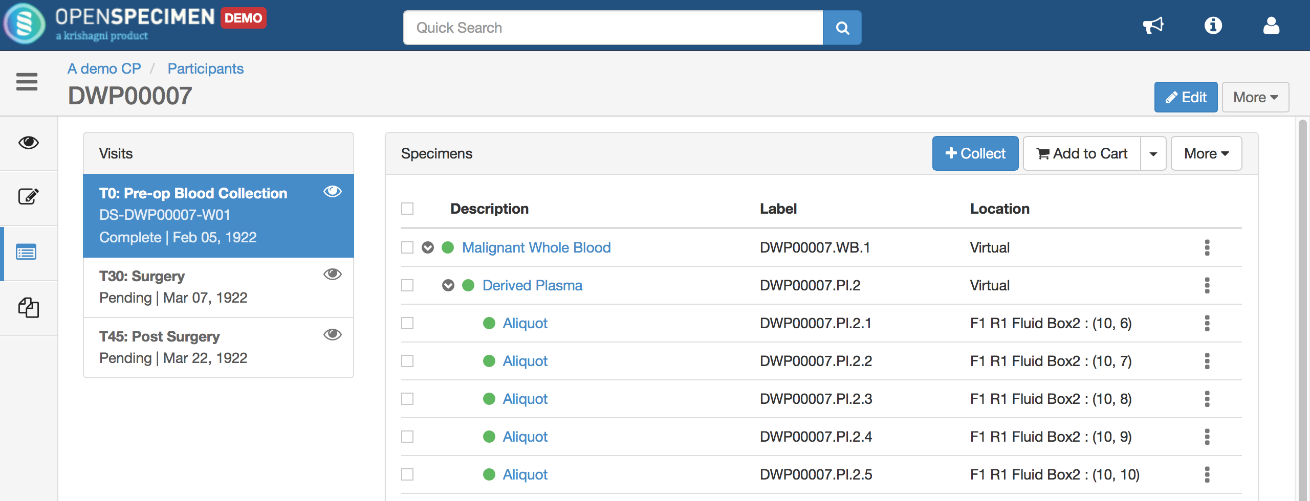 v3.3 Improvements: remove "auto" container from dropdown - Product Features - OpenSpecimen Forums